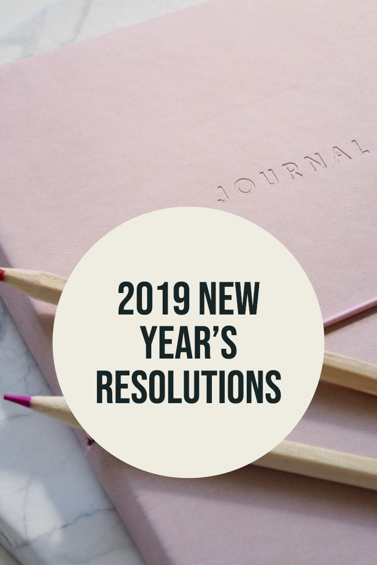 My New Year’s Resolutions for 2019 - Let's Be Merry